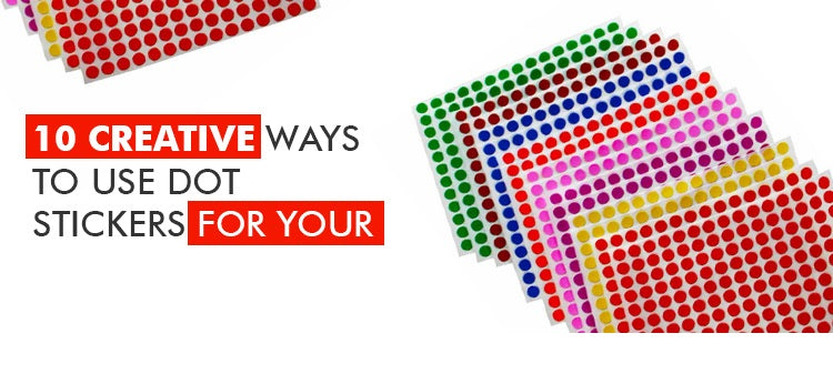 10 Creative Ways to Use Dot Stickers for Your Business – Royal Green Market