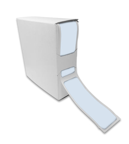 Rectangular Stickers 3x1 inch Label Roll Dispenser Box (75mm x 25mm ...