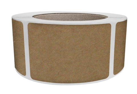 Rectangular Stickers 3x2 inch Label Rolls (76mm x 51mm) – Royal Green ...