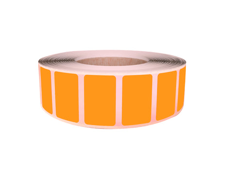 Rectangular Removable Stickers 1 x 0.625 inch Label Rolls (25.5m x 16m ...