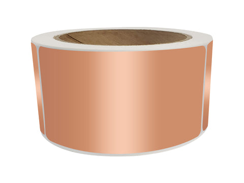 Rectangular Stickers 4x2 inch Label Rolls (100mm x 51mm) – Royal Green ...