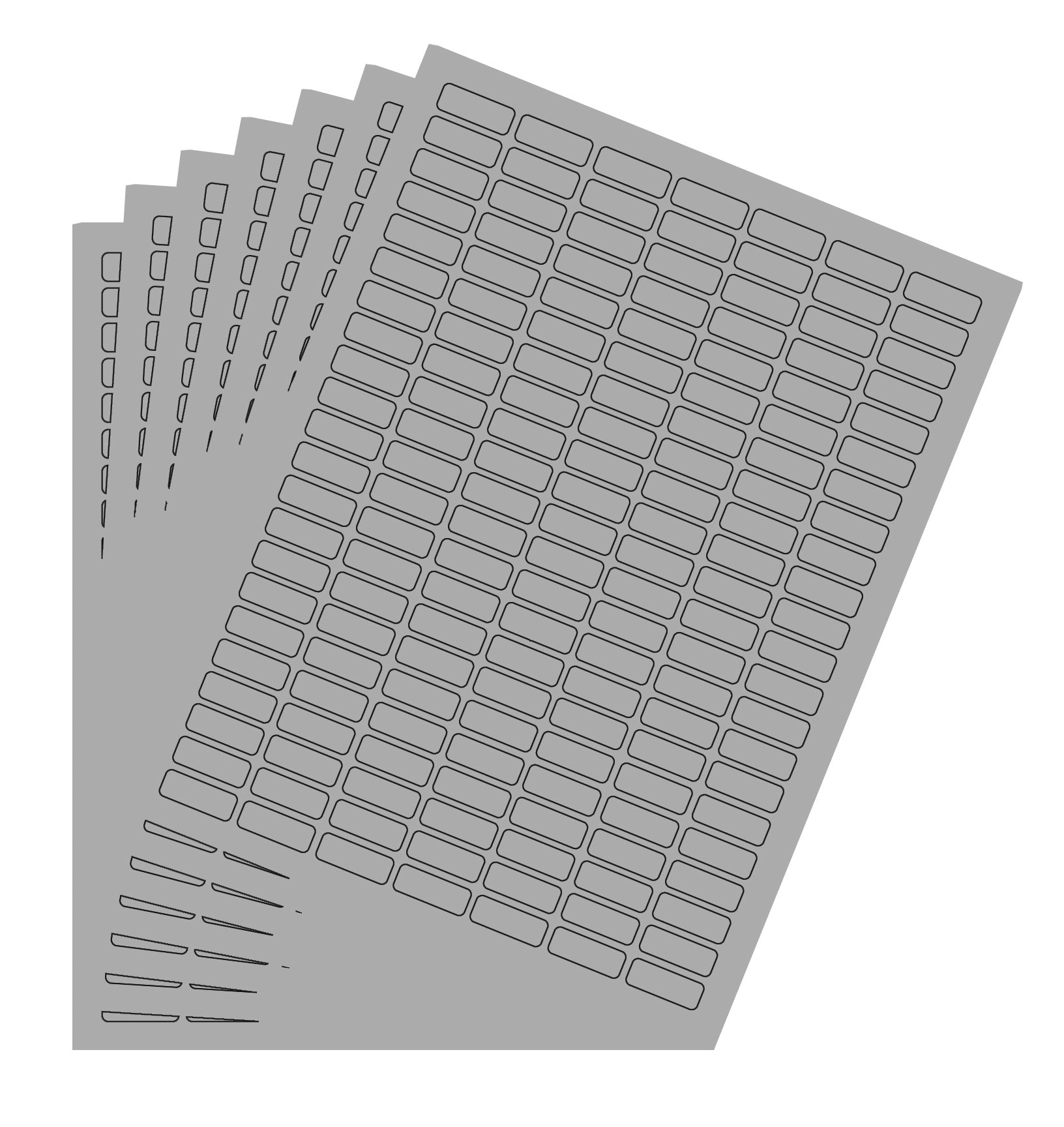 Address Labels Sheet 40 Sheets A4 Label Paper - Mailing Address Sticker ...